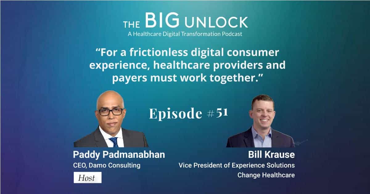 Frictionless digital health experience for consumers - Damo Consulting