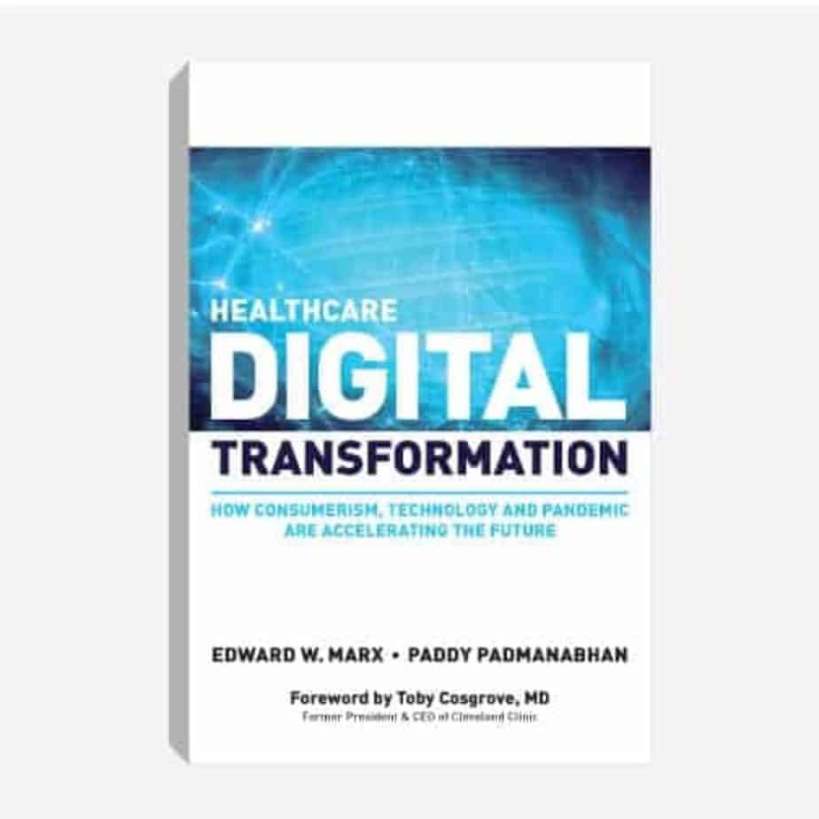 Product - Healthcare Digital Transformation book by Paddy and Ed