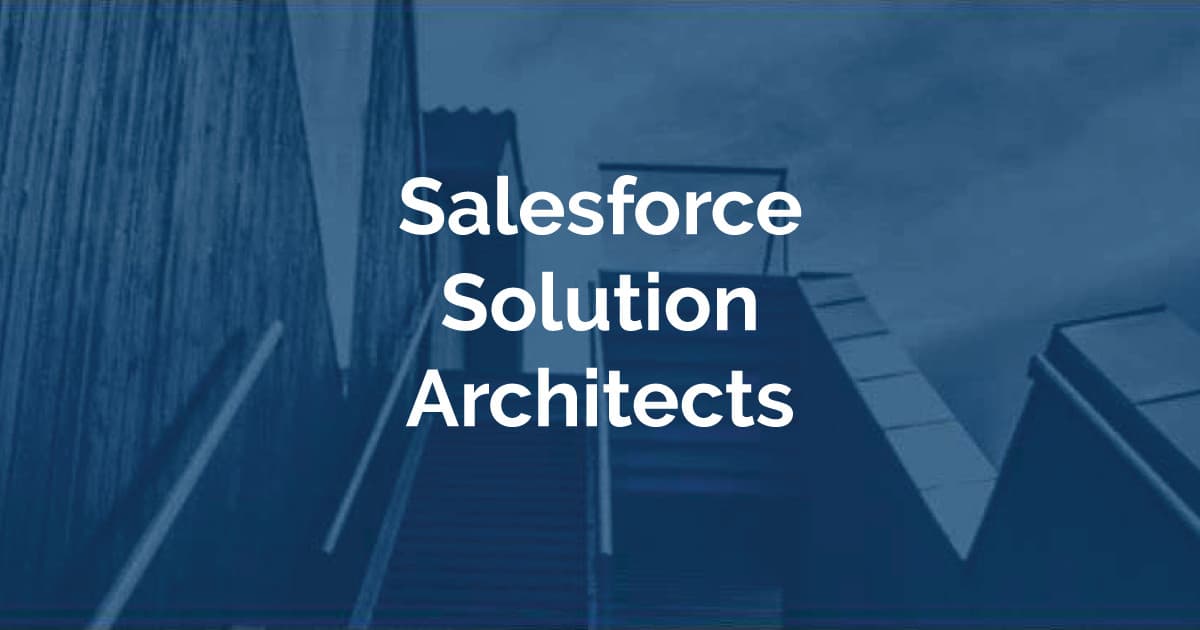 Salesforce solution architects - Damo Consulting