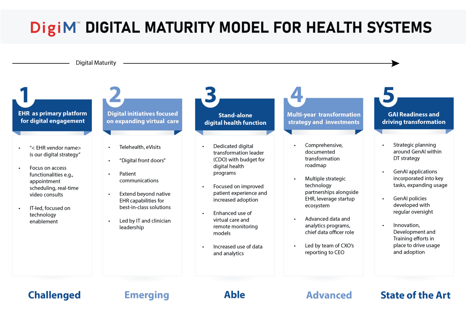 DigiM Digital Maturity Model & Assessment: Revolutionizing Healthcare