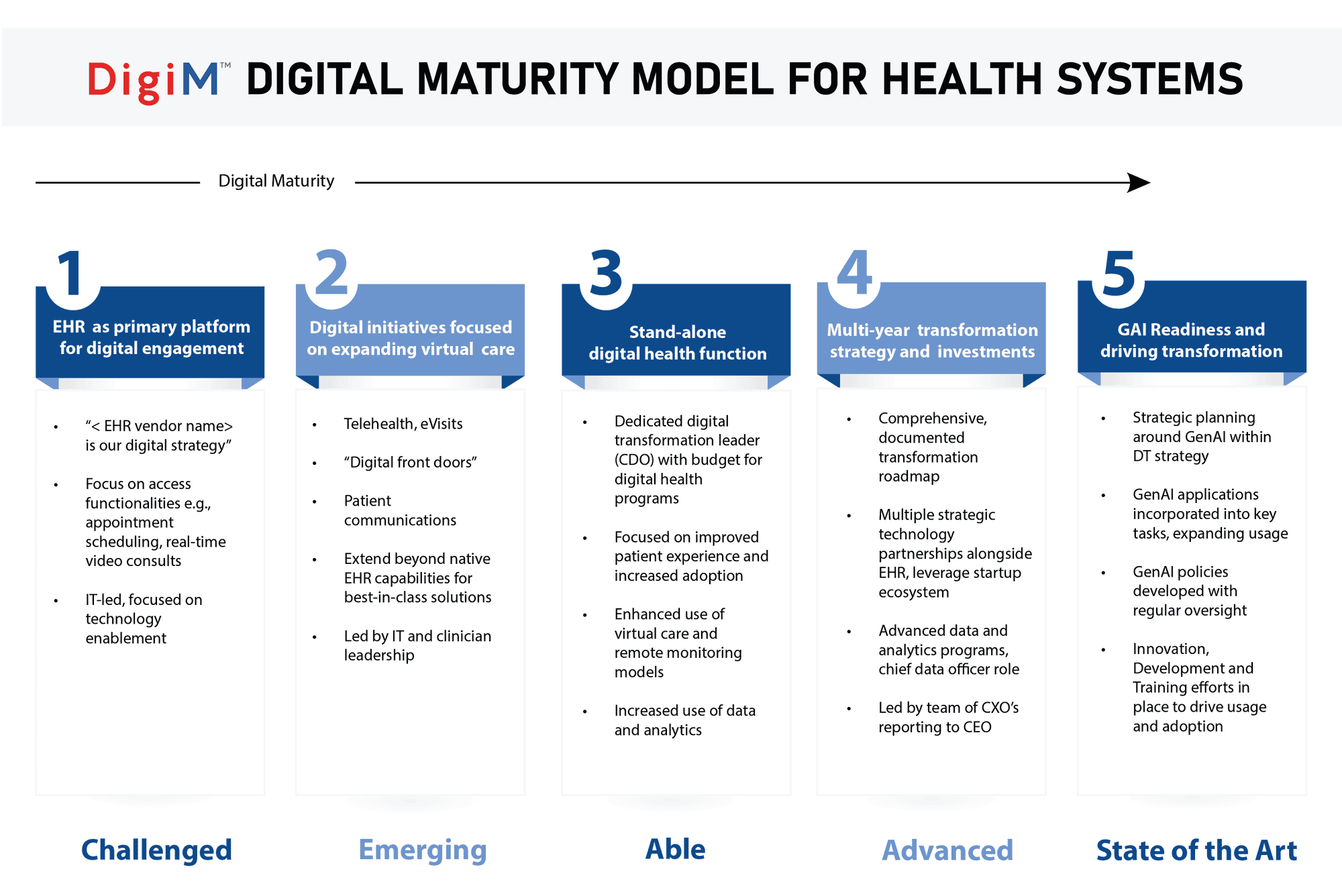 DigiM Digital Maturity Model & Assessment: Revolutionizing Healthcare